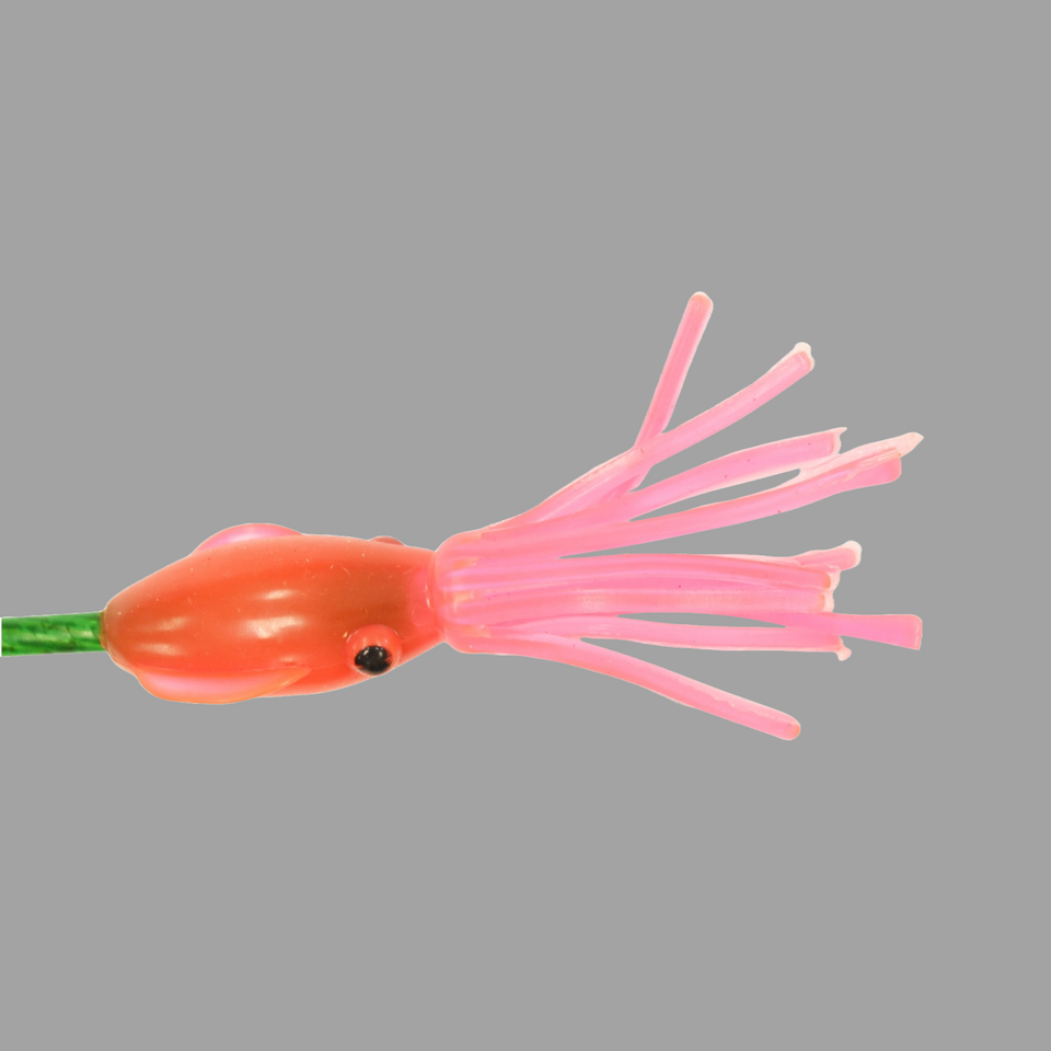 Flippy Flappy Floppy Single Saltwater Squid Teaser – Eat My Tackle