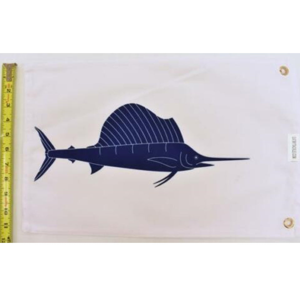 Sailfish Catch & Release Boat Flag – Eat My Tackle
